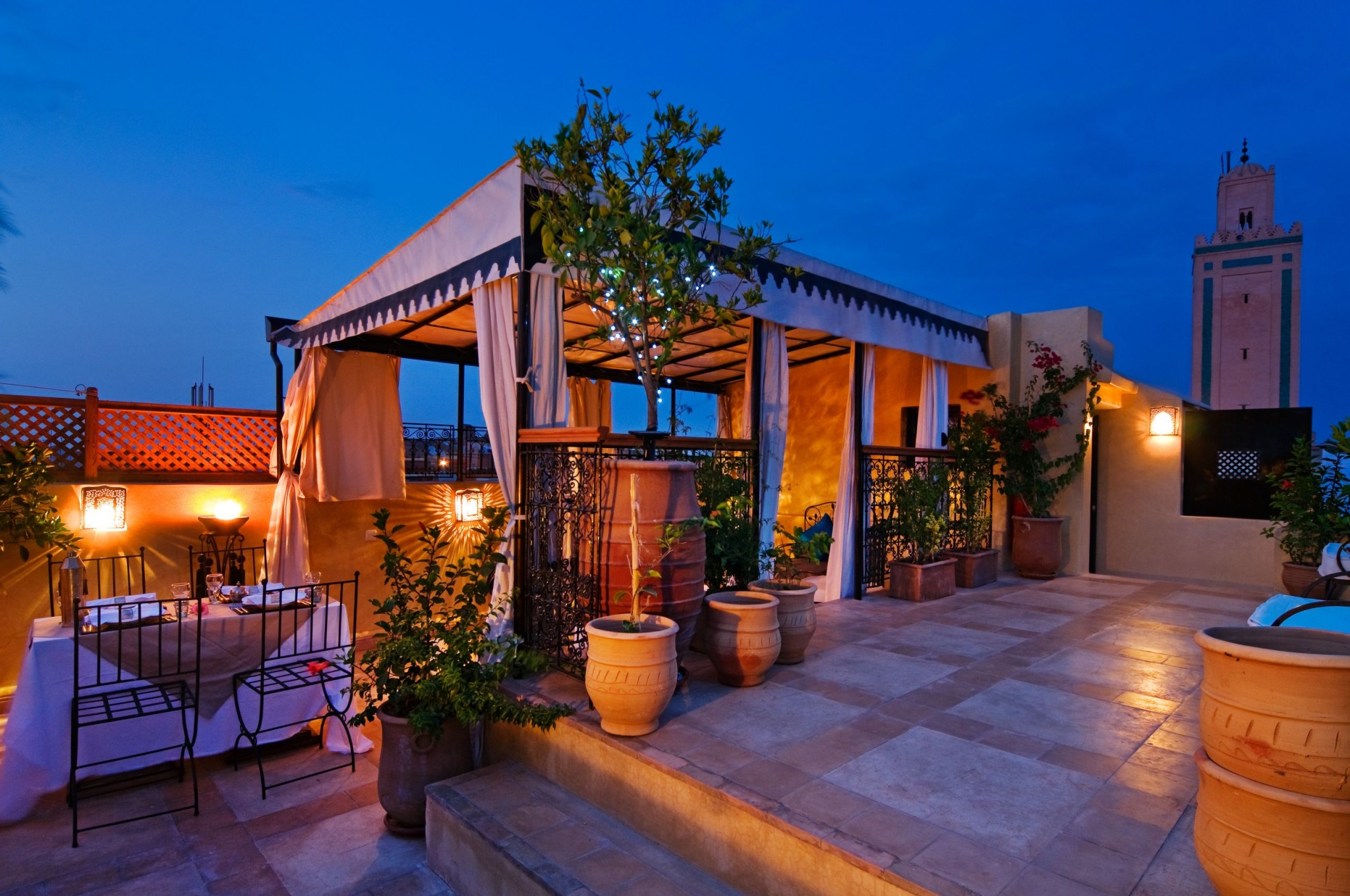 Riad Cinnamon Roof Terrace | Marrakech Riad